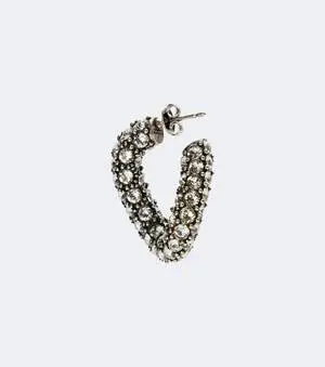 Isabel Marant Étoile Crystal-embellished Hoop Earrings