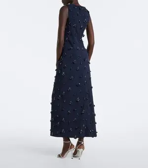 Simkhai Claudia Embellished Gown - Blue