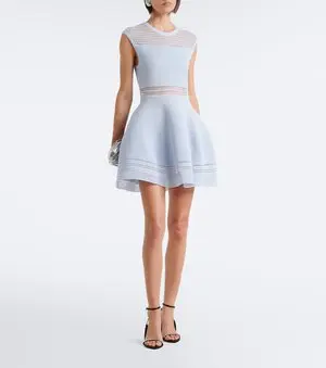 Simkhai Esri Knit Minidress - Blue