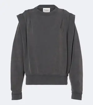 MARANT ETOILE Soldy Cotton Jersey Sweatshirt - Grey