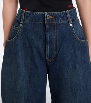 Loewe Faded Barrel-leg Jeans