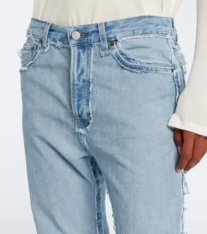 Acne Studios Distressed Straight-leg Jeans