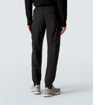 Stone Island Compass Cotton-blend Cargo Pants - Black