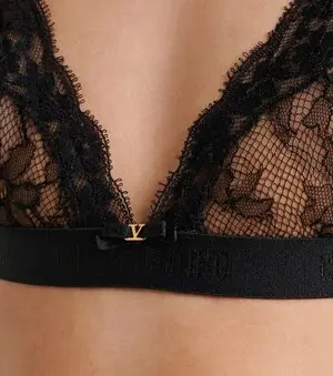 Valentino Garavani Vlogo Lace Bralette