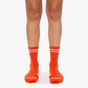 MOTHER Baby Steps Crew Socks - White