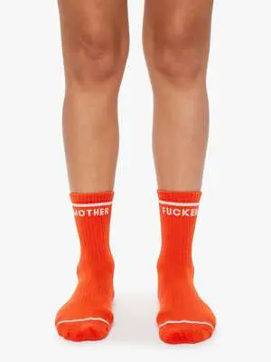 MOTHER Baby Steps Crew Socks - White