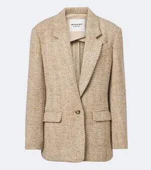 MARANT ETOILE Parly Herringbone Blazer