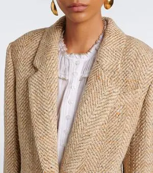 MARANT ETOILE Parly Herringbone Blazer