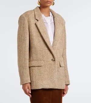 MARANT ETOILE Parly Herringbone Blazer