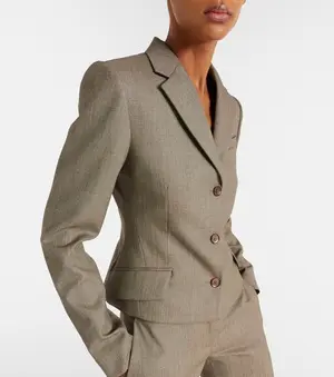 Alexander McQueen Cropped Blazer