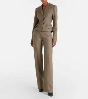 Alexander McQueen Cropped Blazer