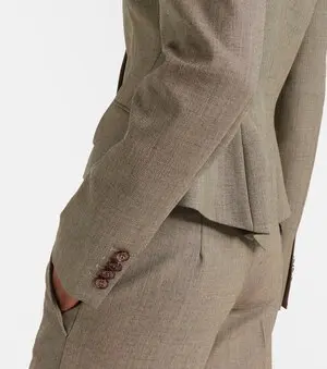 Alexander McQueen Cropped Blazer