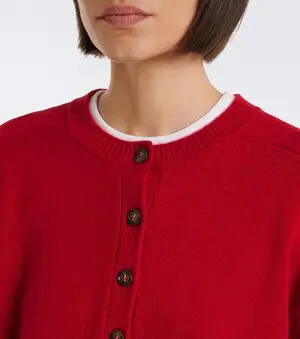 Loulou De Saison Oversized Cashmere Sweater - Red