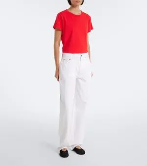 Loulou De Saison Samur Straight Jeans - White