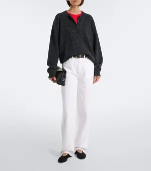 Loulou De Saison Samur Straight Jeans - White