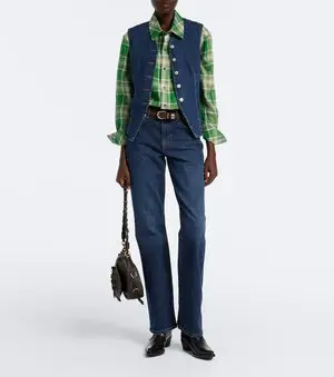 7 For All Mankind Tess Straight Jeans