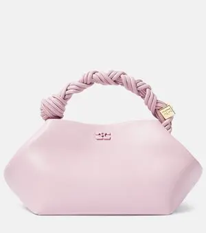 GANNI Bou Tote Bag With Twisted Top Handle