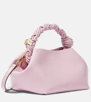GANNI Bou Tote Bag With Twisted Top Handle