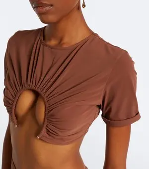 Christopher Esber Cutout Bikini Top