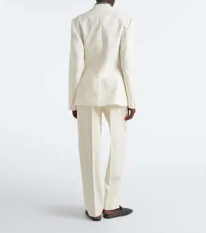 RÓHE Daria Virgin Wool Tapered Pants