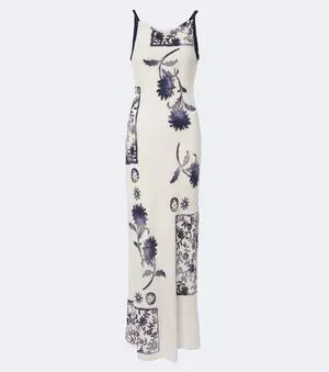 SIR. Phillipa Floral Slip Dress - White