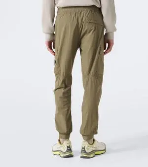 Stone Island Compass Cotton-blend Cargo Pants - Green