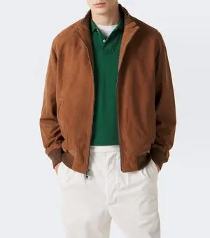 Polo Ralph Lauren Suede Blouson Jacket