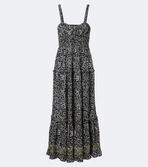Ulla Johnson Ophelia Printed Cotton-blend Midi Dress