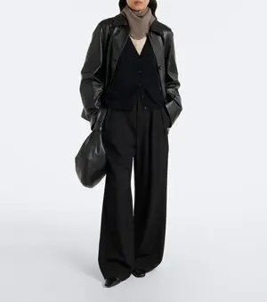 LEMAIRE Fortune Croissant Shoulder Bag - Black