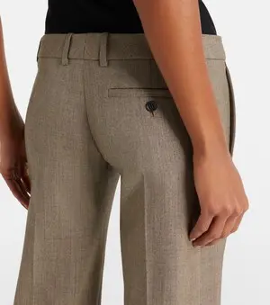 Alexander McQueen Wool Tailored Pants