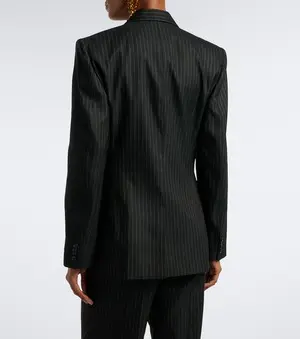 Isabel Marant Étoile Ranya Pinstripe Wool-blend Blazer