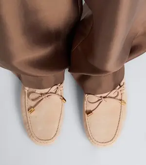 TOD'S Suede Driving Shoes
