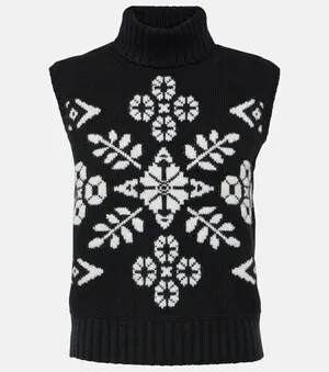 Max Mara Vivy Wool And Cashmere Sweater Vest