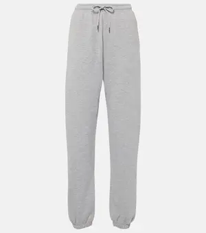Alo Yoga Chill Cotton-blend Sweatpants In Athletic Heather