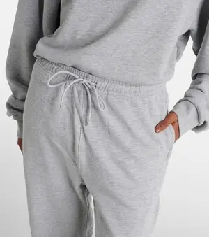 Alo Yoga Chill Cotton-blend Sweatpants In Athletic Heather