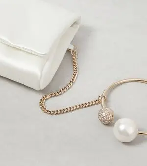 JIMMY CHOO Xandra Small Embellished Clutch