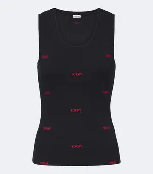 Loewe Embroidered Camis Tanks For Women