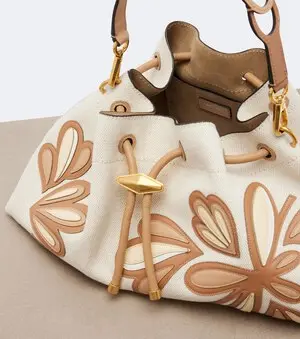 JIMMY CHOO Bon Bon Medium Bucket Bag