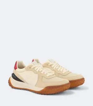 Moncler Round Toe Sneakers For Men