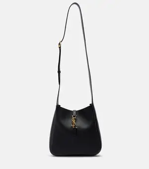 Saint Laurent Le 5 A 7 Leather Crossbody Bag - Black