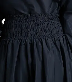 PATOU Shirred Midi Skirt