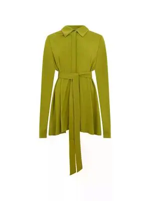 Alberta Ferretti Belted Shirt