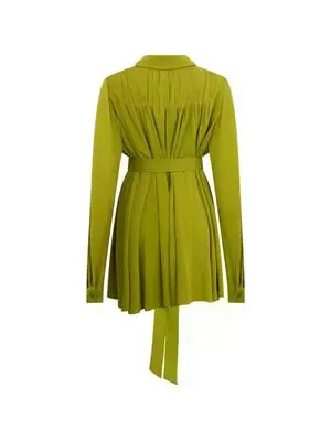 Alberta Ferretti Belted Shirt
