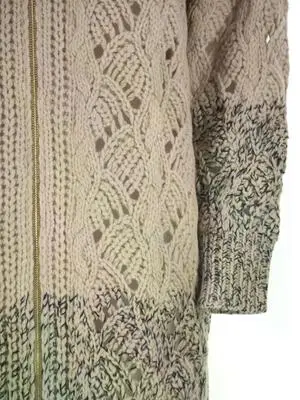 Fabiana Filippi Openwork Knit Zip-up Cardigan
