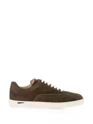 Fabiana Filippi Metallic Trim Suede Sneakers