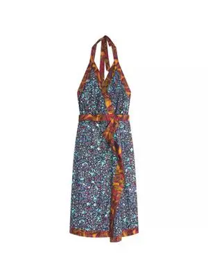 Dries Van Noten Viscose Halterneck Dress