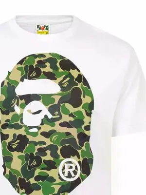 A BATHING APE Abc Big Ape Head T-shirt - White