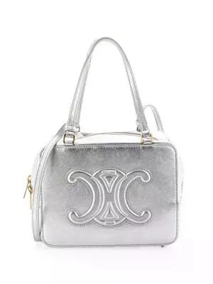 Celine Cuir Triomphe Folded Cube Bag Leather Shoulder Bag