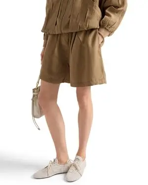 Prada Old Silk Shorts