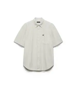 Prada Short-sleeved Cotton Shirt - Grey